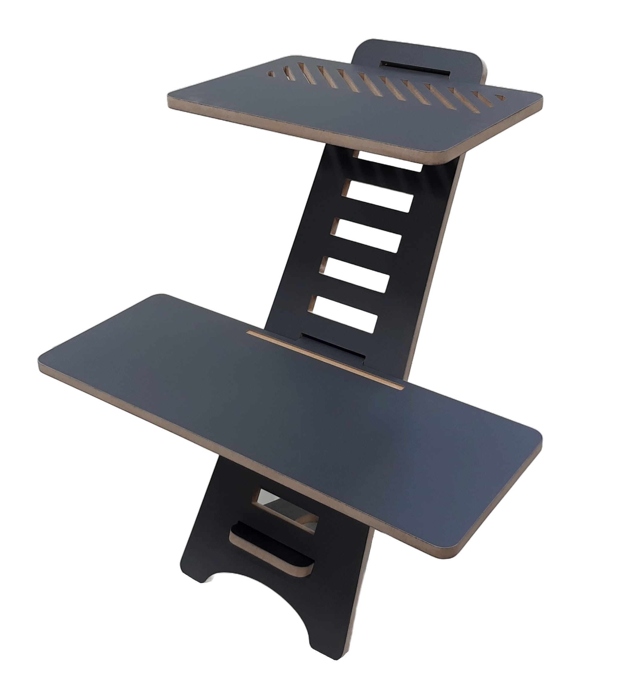 Suporte Standing Desk 71cm Plus (Grafite) : Amazon.com.br: Computadores ...