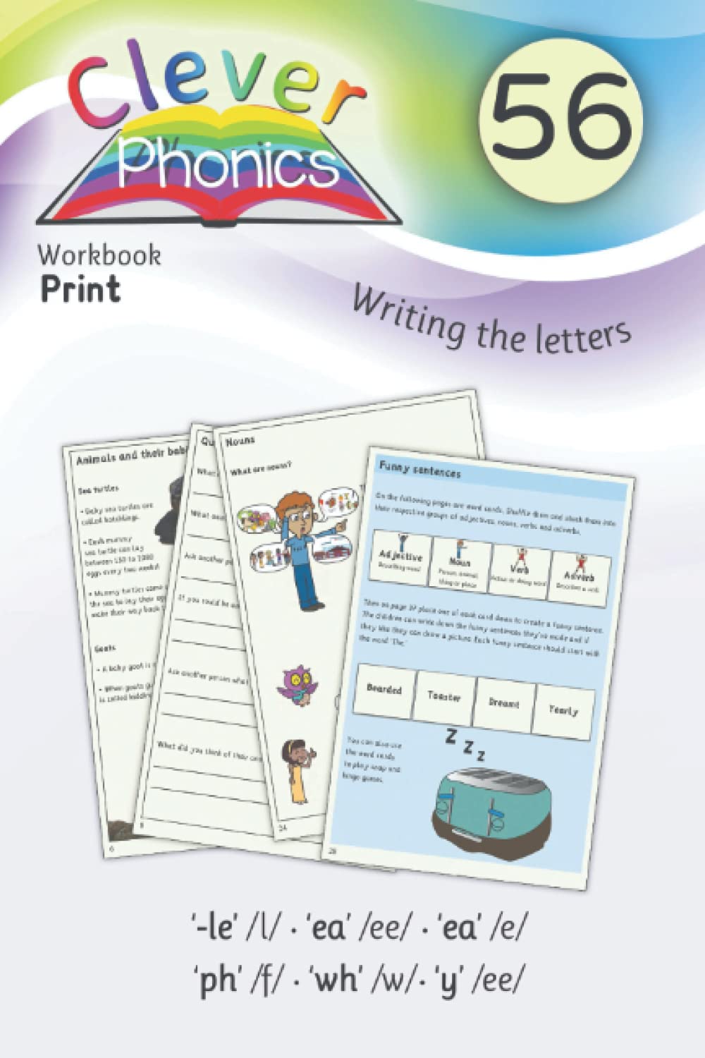 Amazon.com: Clever Phonics - Workbook - ‘le’ /l/ • ‘ea’ /ee/ • ‘ea’ /e ...