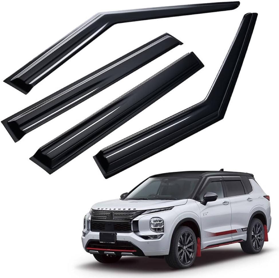 Amazon.com: Vinomkii Window Visor Compatible with Mitsubishi Outlander ...