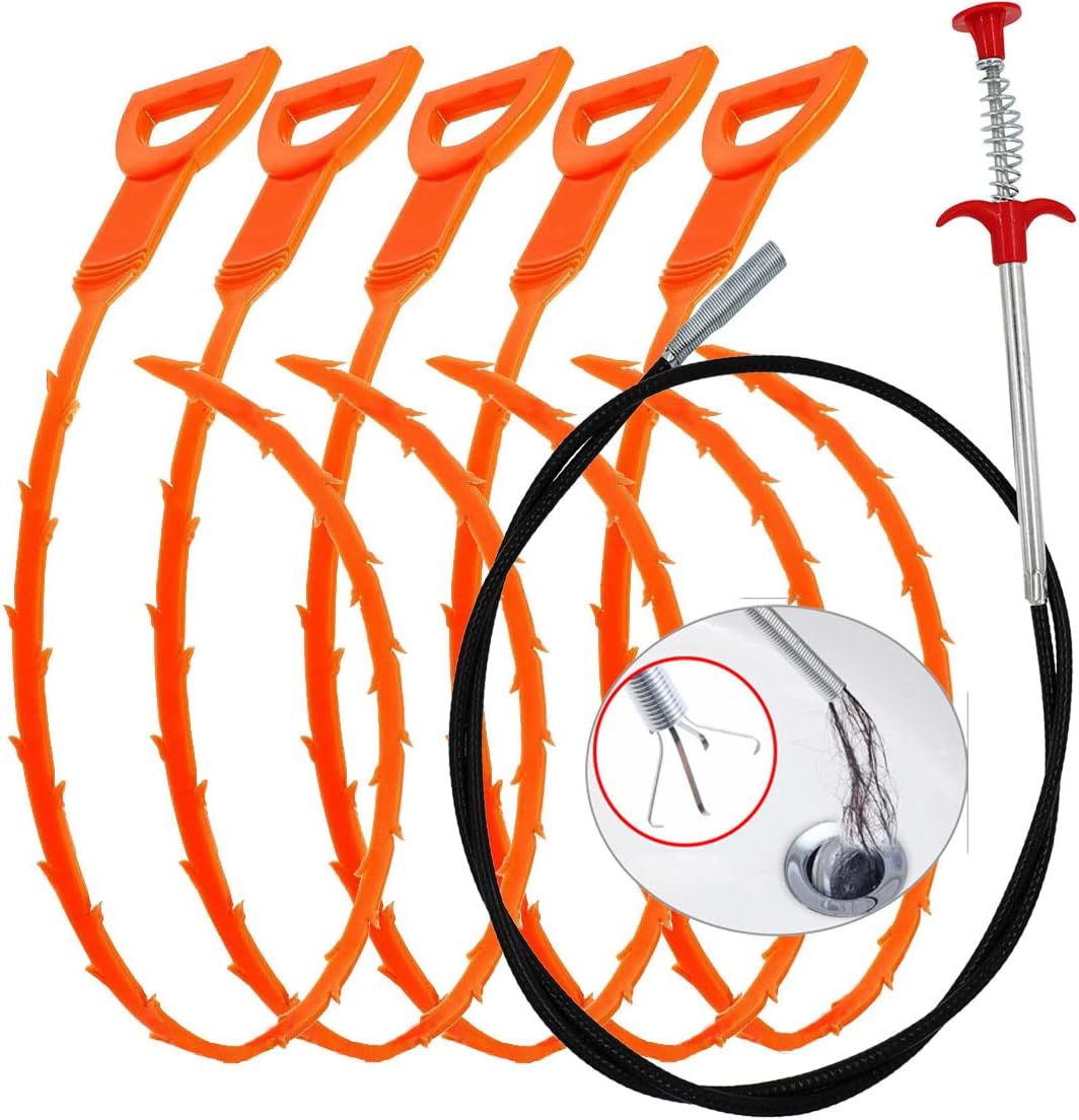 The original Zip-It Hair Clog Remover 25-inch Overall Length Drain ...