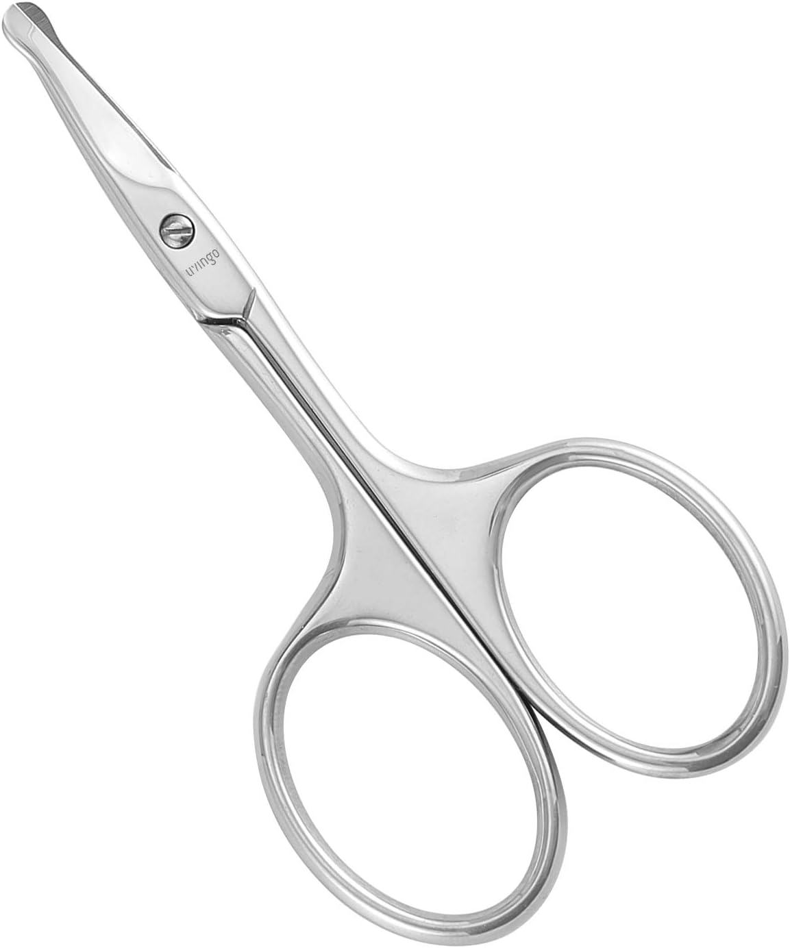 Amazon.com: LIVINGO 3.75" Rounded Curved Nose Hair Scissors, Premium ...