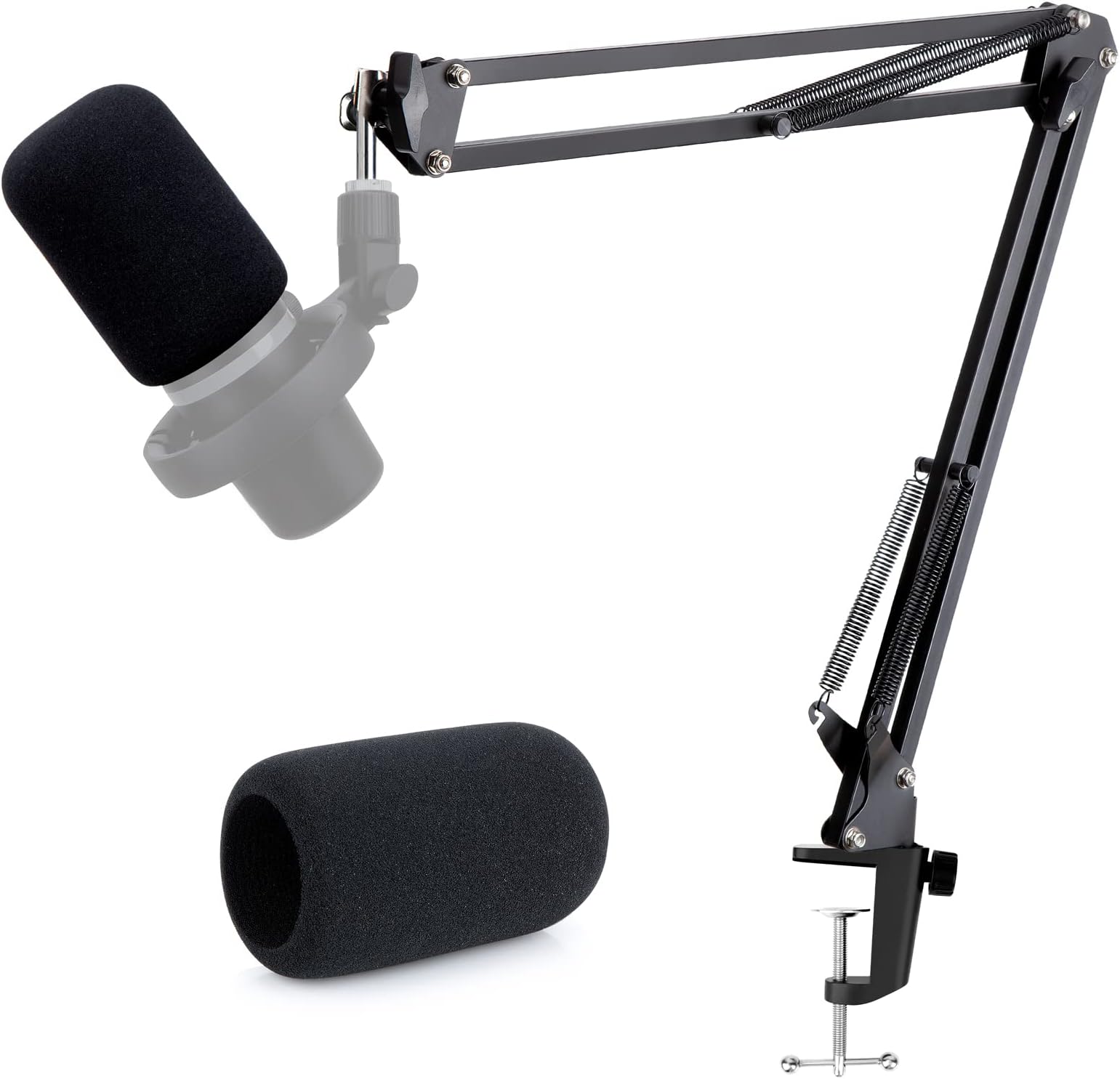 Amazon.com: HyperX DuoCast Boom Arm - HyperX Microphone Arm Compatible ...