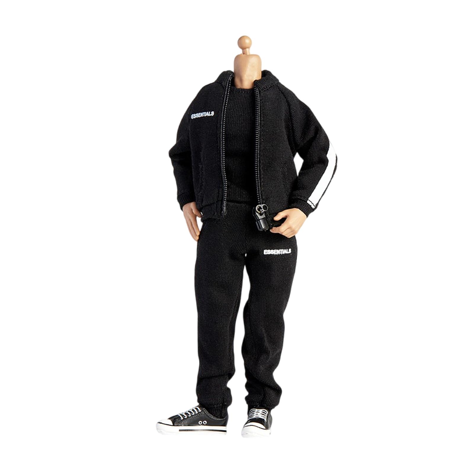 Amazon.com: LINZHEAXY 1/12 Action Figure Colthes,3 Pieces Casual Sport ...