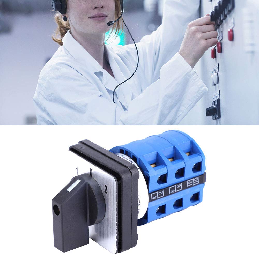 Buy 3 Sections (12 wiring holes) Changeover Switch, 30° Switch Rotation ...