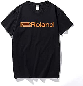 Roland Logo T-Shirt Music Systems Audio Audiophile Retro Synthesiser ...