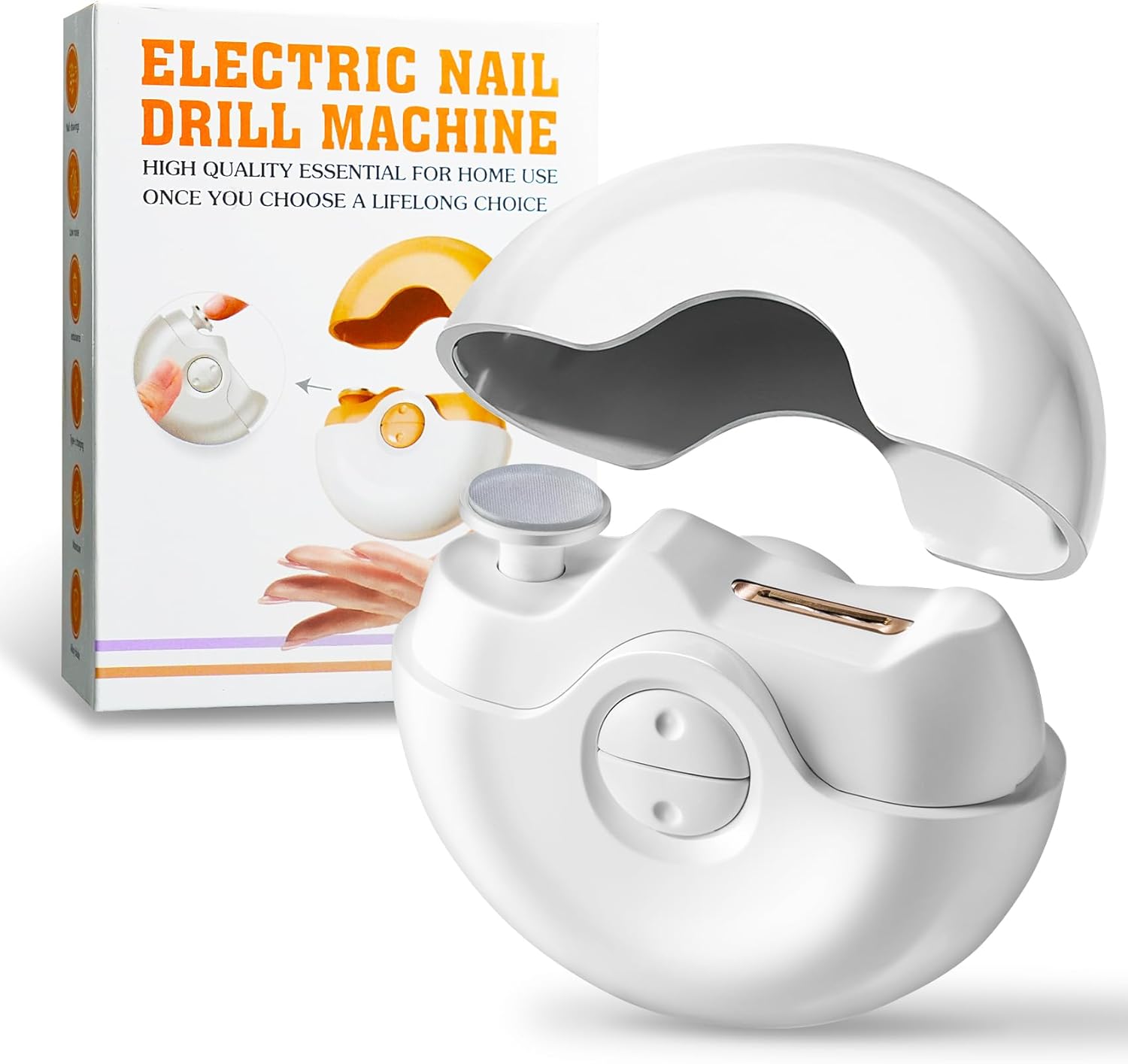 Amazon.com : Electric Nail Clipper, USB Automatic Rechargeable with ...