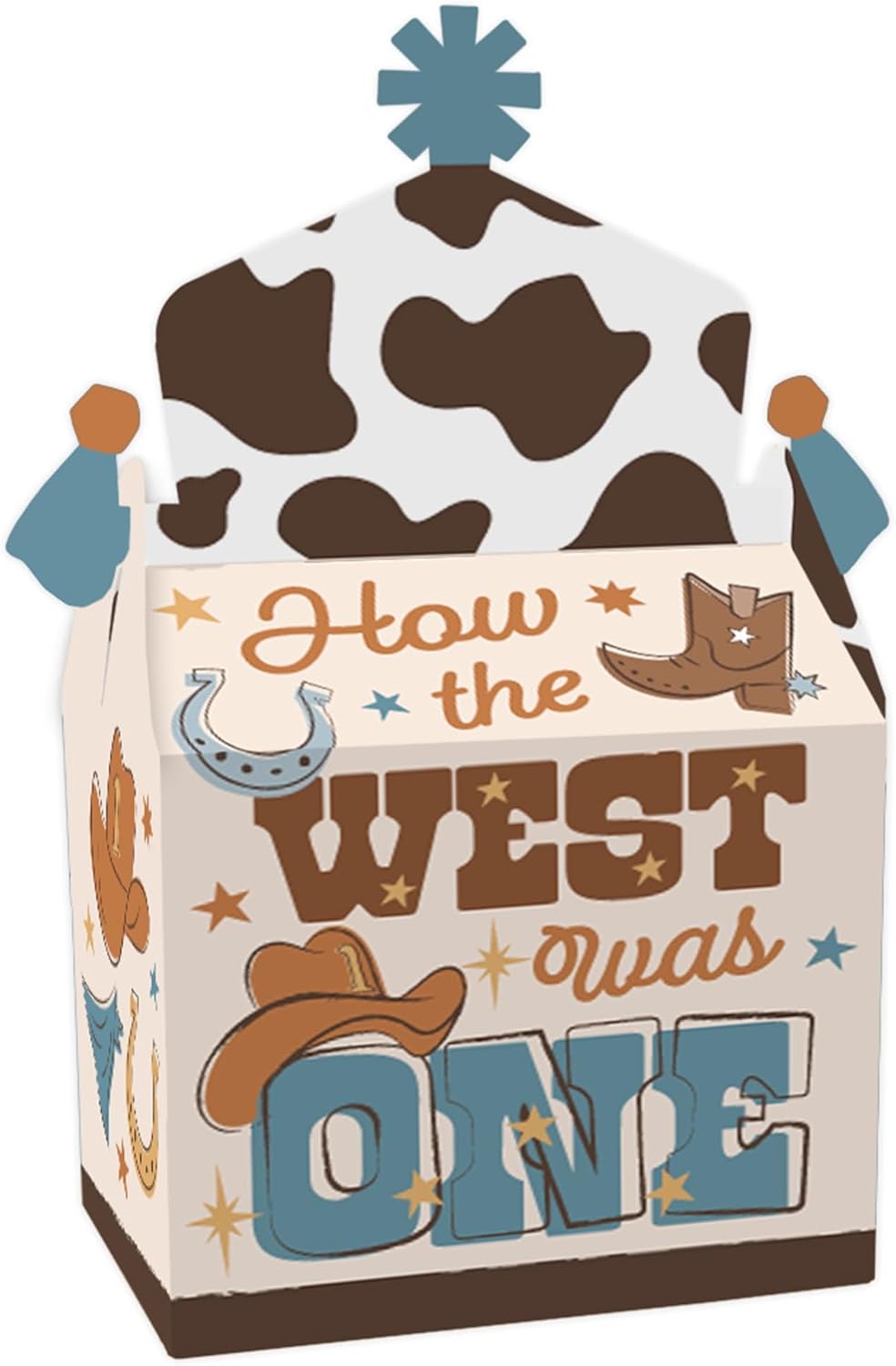 Amazon.com: Big Dot of Happiness My First Rodeo - Treat Box Party ...