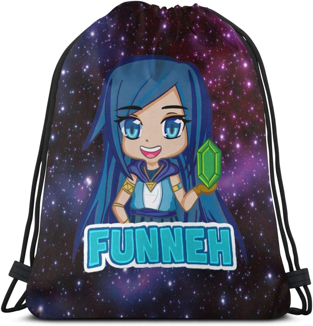 Amazon.com: BITH Itsfunneh Backpack Drawstring Bags Gym Bag: Clothing ...