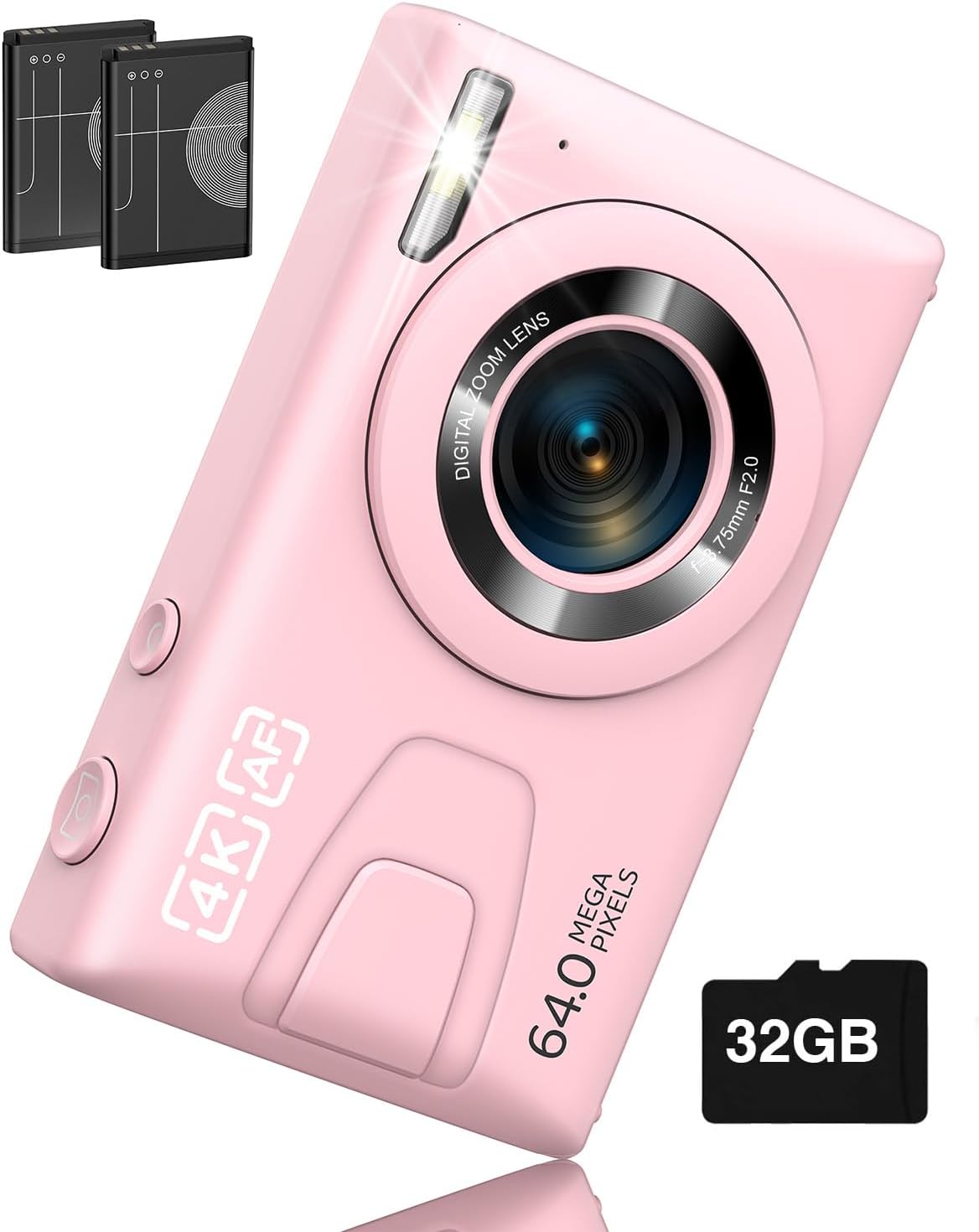 Amazon Canada: Digital Camera 4K, Autofocus 64MP 18X Point and Shoot ...