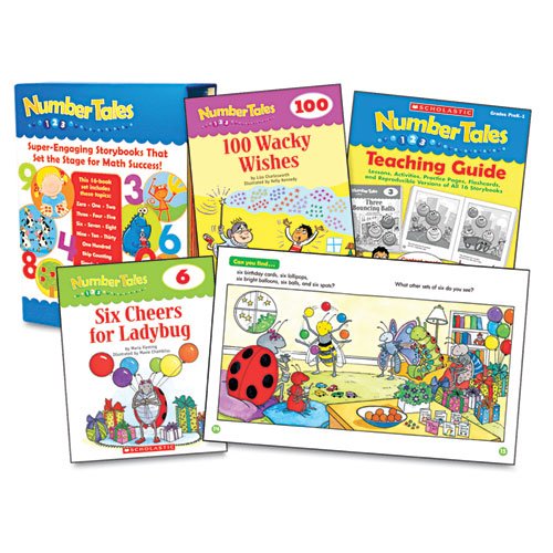 Amazon.com: Scholastic Number Tales Education Printed Book for ...