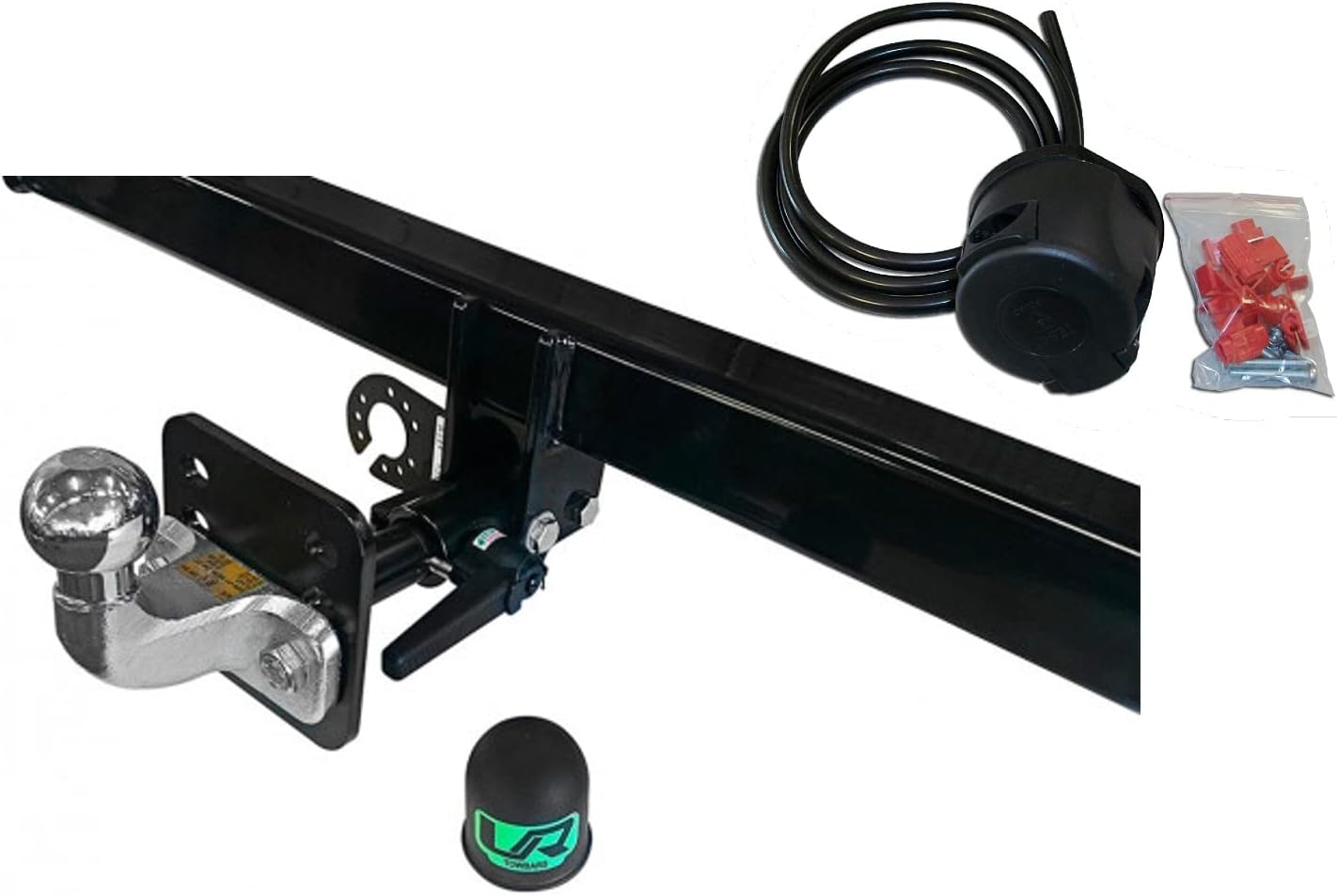UmbraRimorchi Fester Flansch Deichsel + Universal 7-polige 12N ...