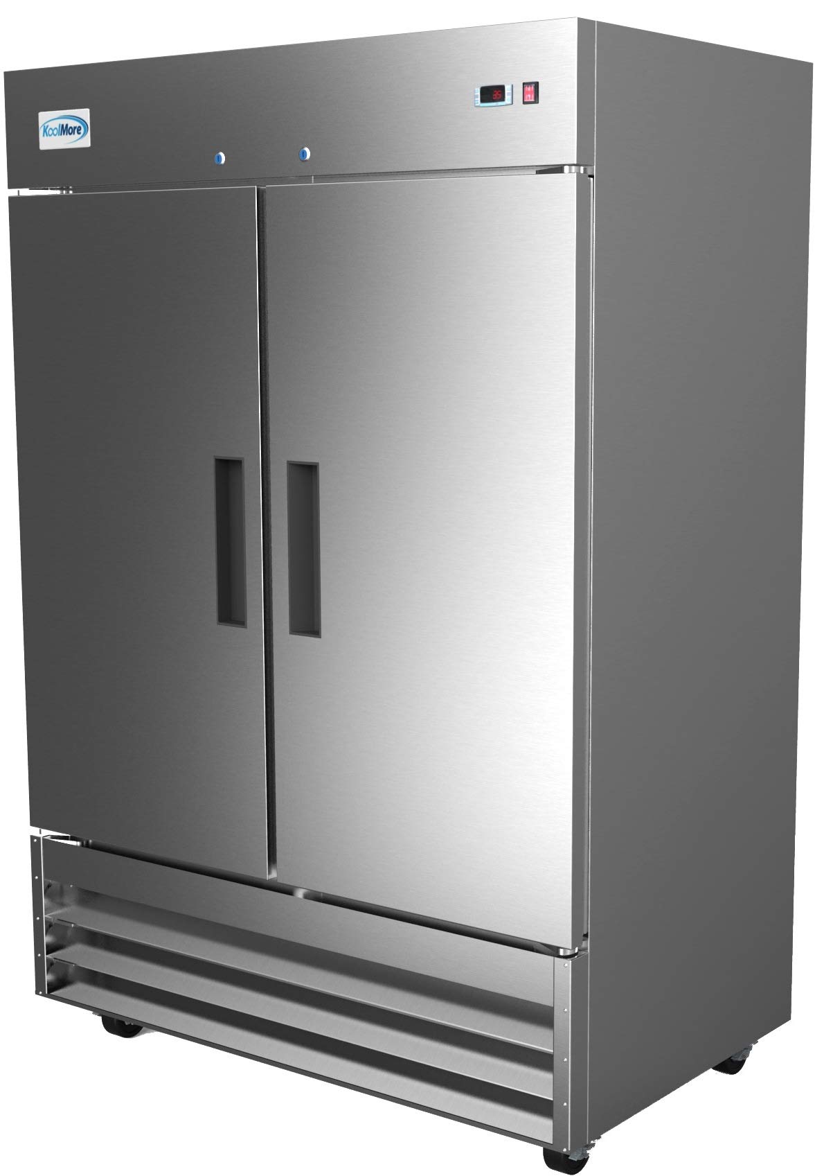 KoolMore - RIF-2D--SS 54" 2 Door Stainless Steel Upright Commercial ...