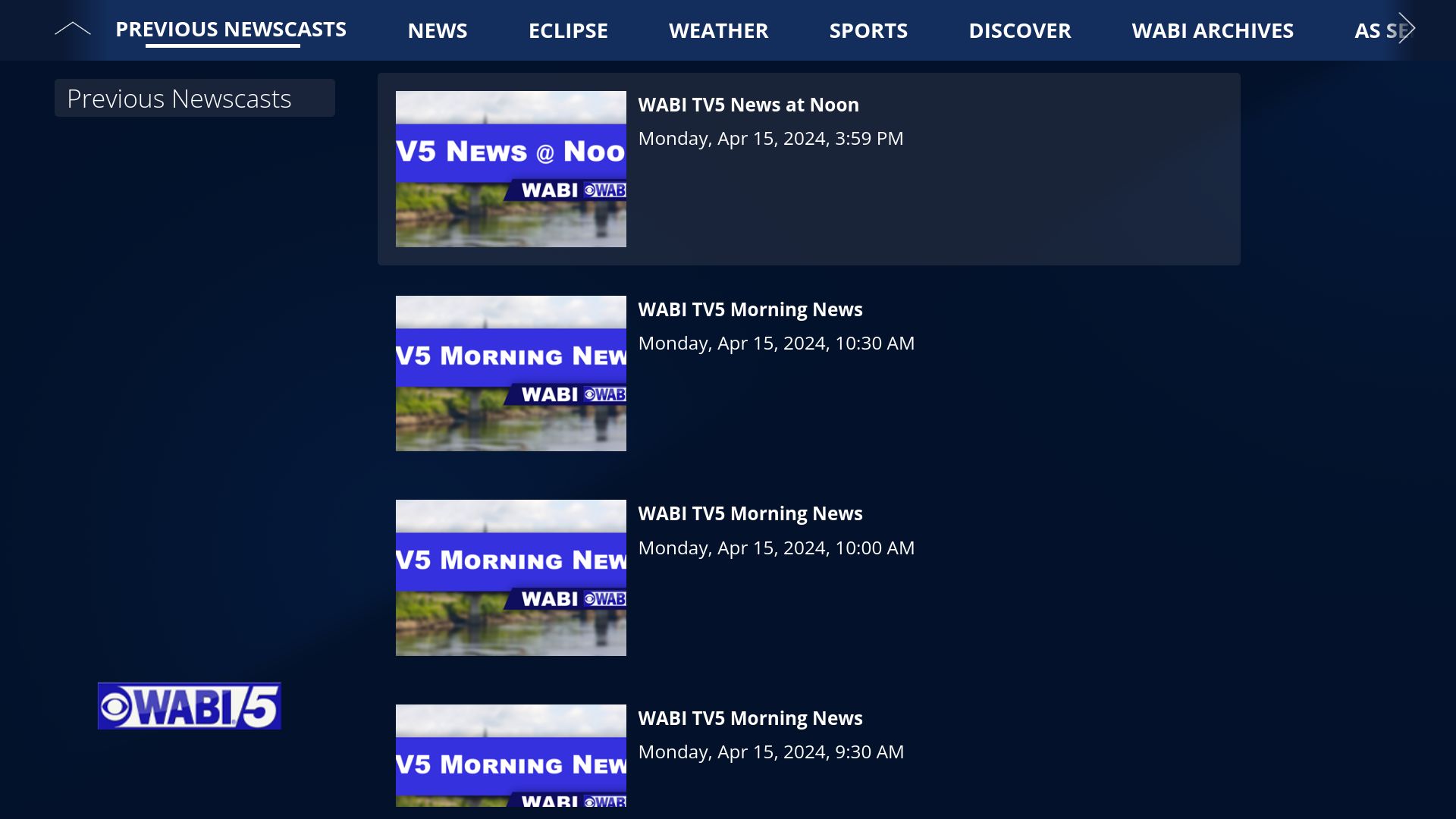 WABI 5 - App on Amazon Appstore
