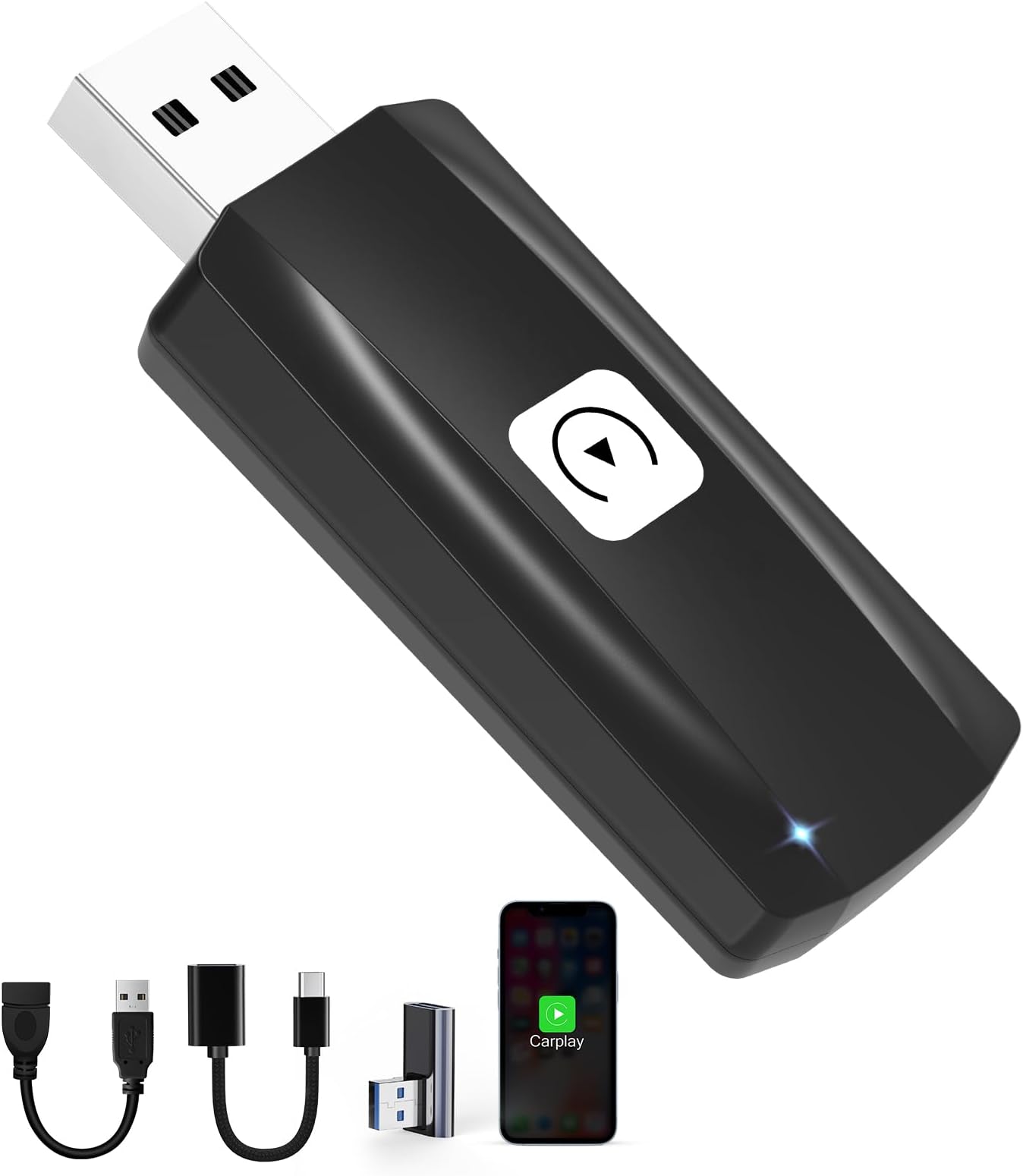 Spedal 2-in-1 Wired to Wireless CarPlay Adapter & Android Auto Wireless ...