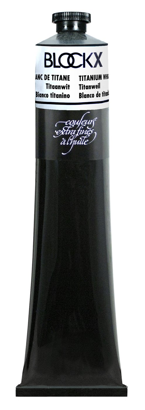 Blockx Titanium White Oil Paint, 200ml Tube : Amazon.in: Home & Kitchen