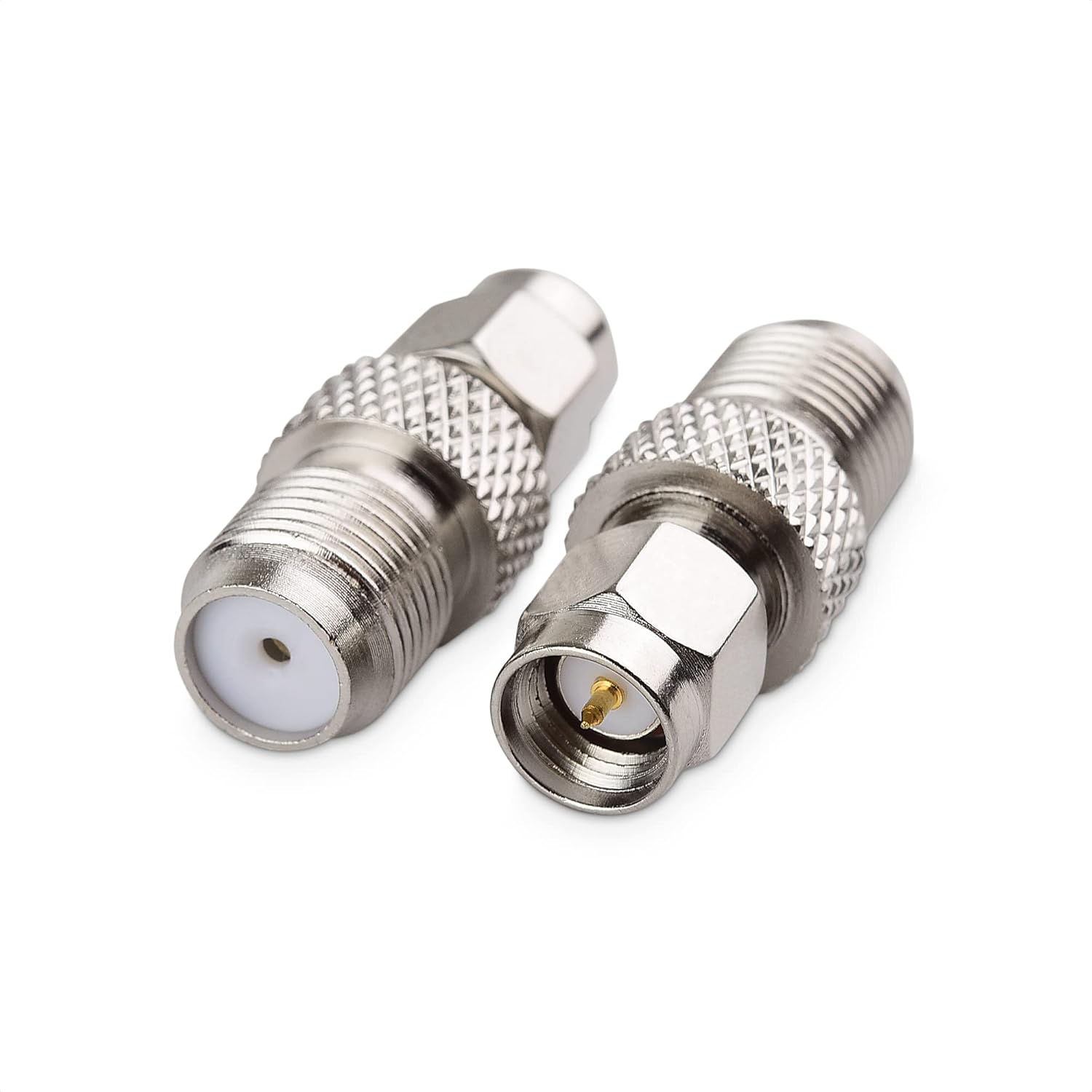 Cable Matters 2-Pack SMA Male to F-Type Female Coax Cable Adapter ...