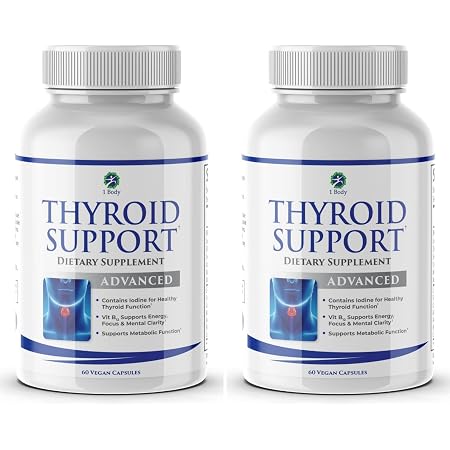 Amazon.com: 1 Body Thyroid Support Supplement for Women and Men - 2 ...