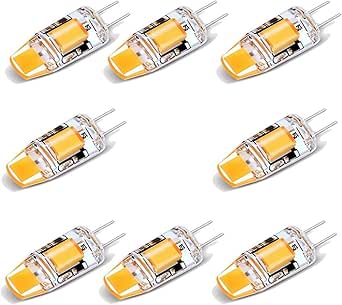 Generic G4 LED 2W-0705 COB Light Bulb Crystal Bulb Equivalent ...