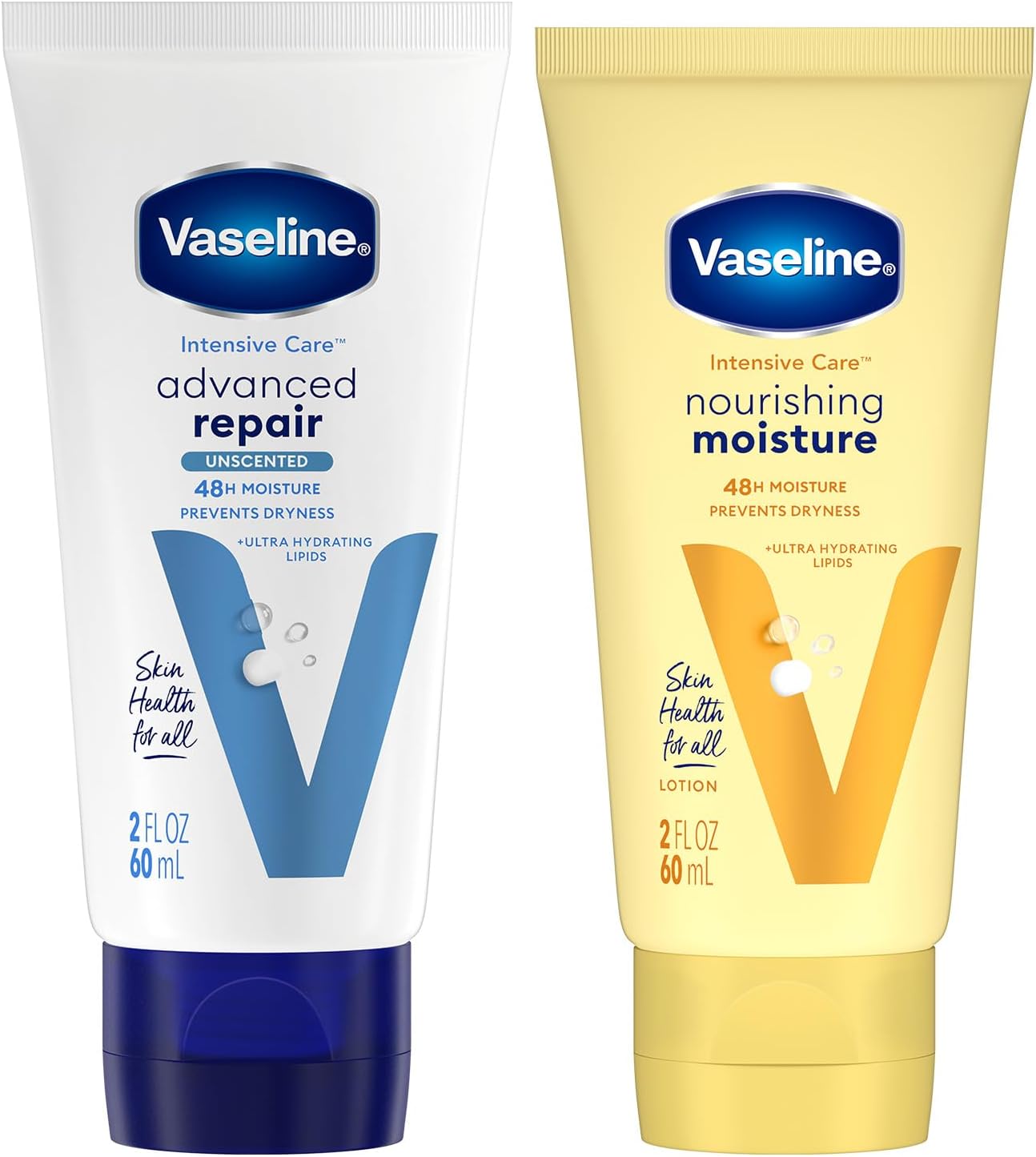 Amazon.com : Vaseline Intensive Care Lotion Bundle – Advanced Repair ...