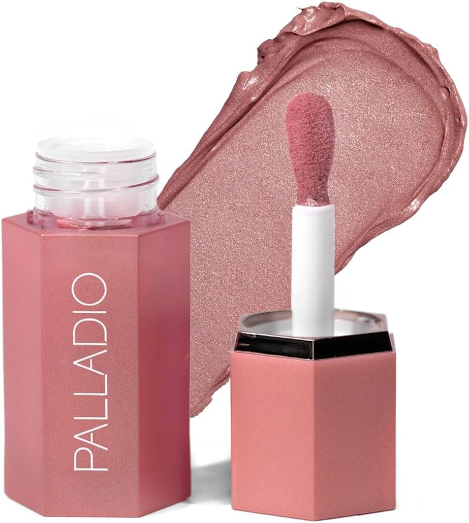 Palladio Rubor Líquido para Mejillas y Labios 2 en 1 Maquillaje, Rubor ...
