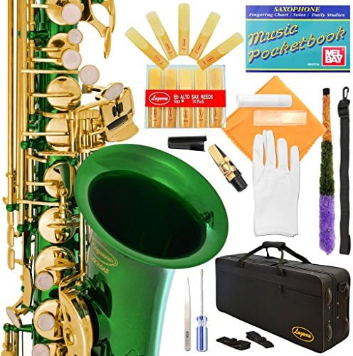 Amazon.com: Lazarro Professional White Body Silver Keys E-flat Eb Alto ...
