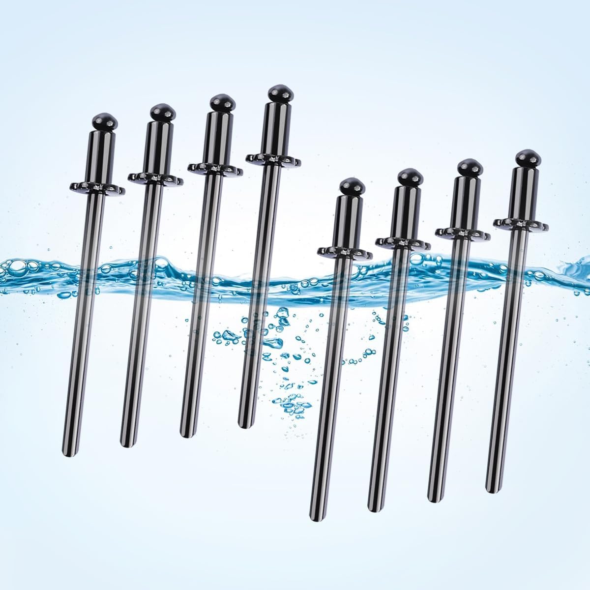 Amazon.com: 1 Pair UNIVERSAL NOS Dash Rosette Rivets Stainless Steel ...