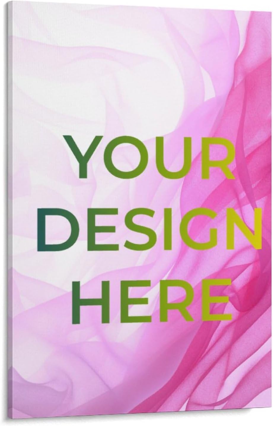 Amazon.com: Customized Canvas Prints with Any Words Text Custom Quotes ...