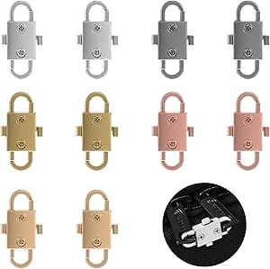 Amazon.com: JIEYAO 10 Pcs Zipper Locks Anti Theft, Theft Deterrent ...