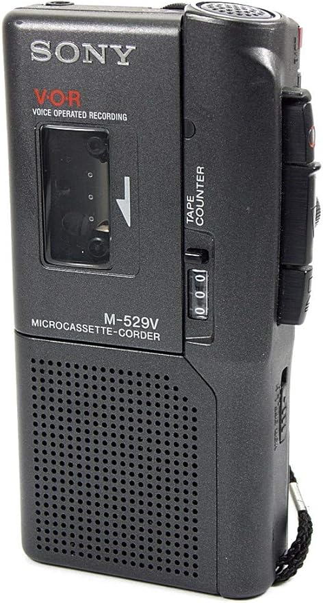 New Open-Box Sony MicroCassette Recorder (M-529V) : Amazon.ca: Electronics