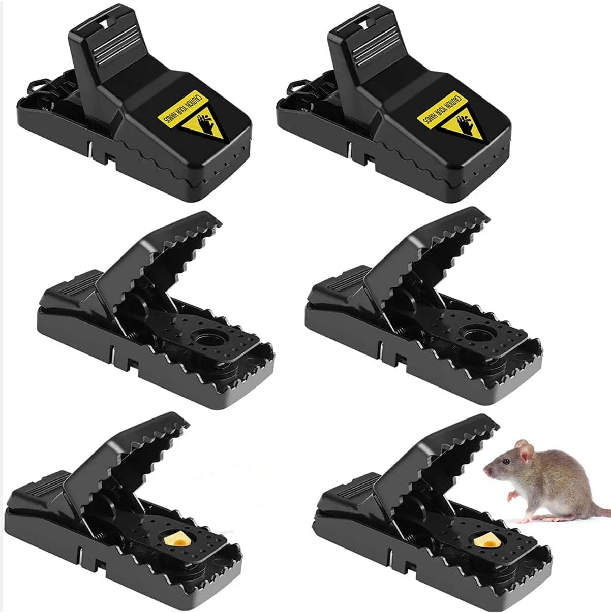 Amazon.com : MATROTEL 6 Pack Rat Traps - Indoor/Outdoor Quick Effective ...