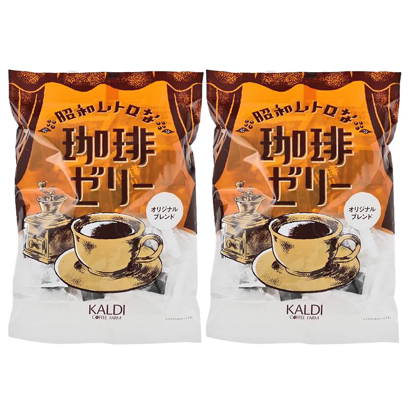 Amazon.co.jp: 【まとめ買い2袋】昭和レトロな珈琲ゼリー 170g×2袋 KALDI カルディ コーヒーゼリー : 食品・飲料・お酒