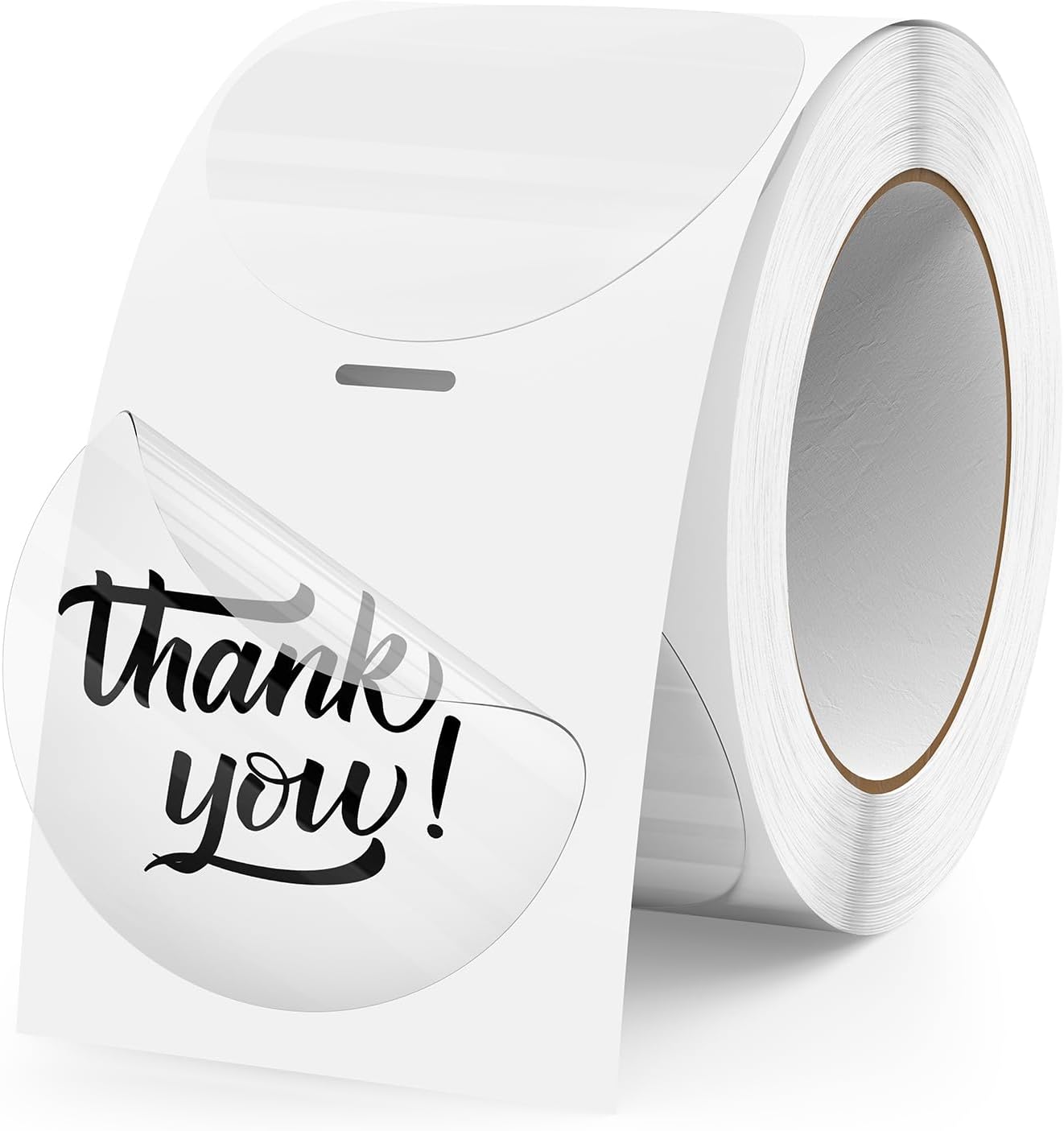 Amazon.com : FINDAT Transparent Thermal Labels Round 2 Inch Self ...