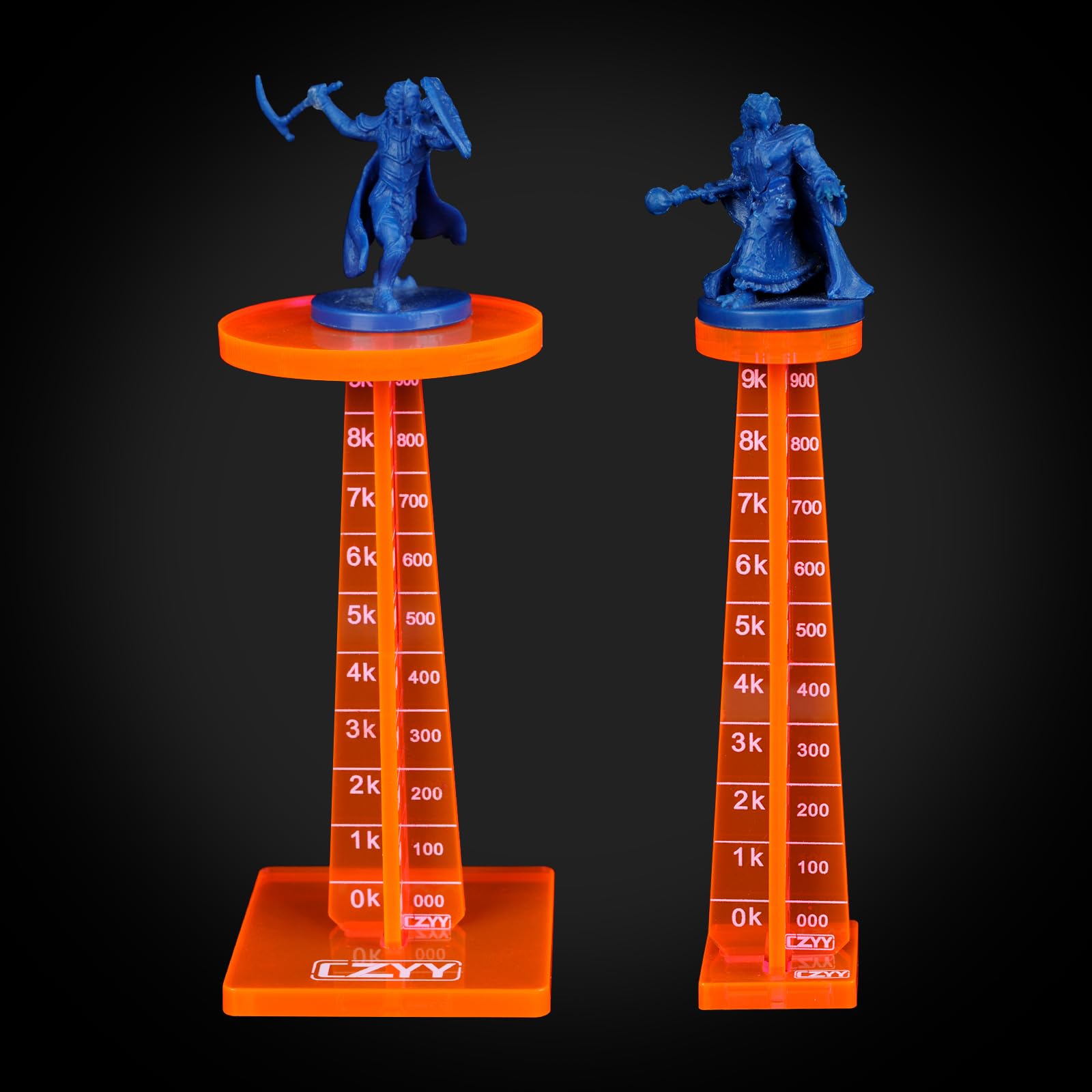 Amazon.com: DND Flight Stand Set of 2, Fluorescent Acrylic Combat Tiers ...