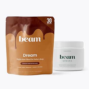 Amazon.com: Beam Dream Sleep Powder, Sleep Aid Greens Powder, Greens ...