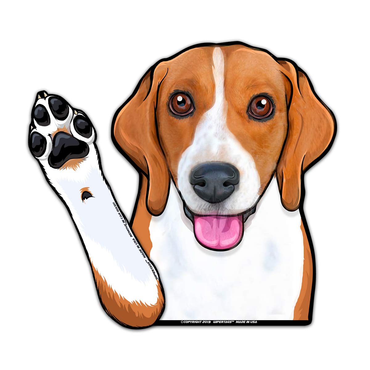 Cartoon Sad Beagles Face