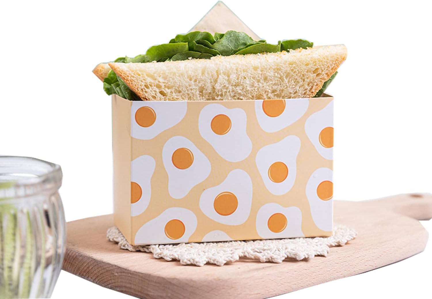 Amazon.com: 50 Pcs Take Out Food Containers, Sandwich Plastic Box ...