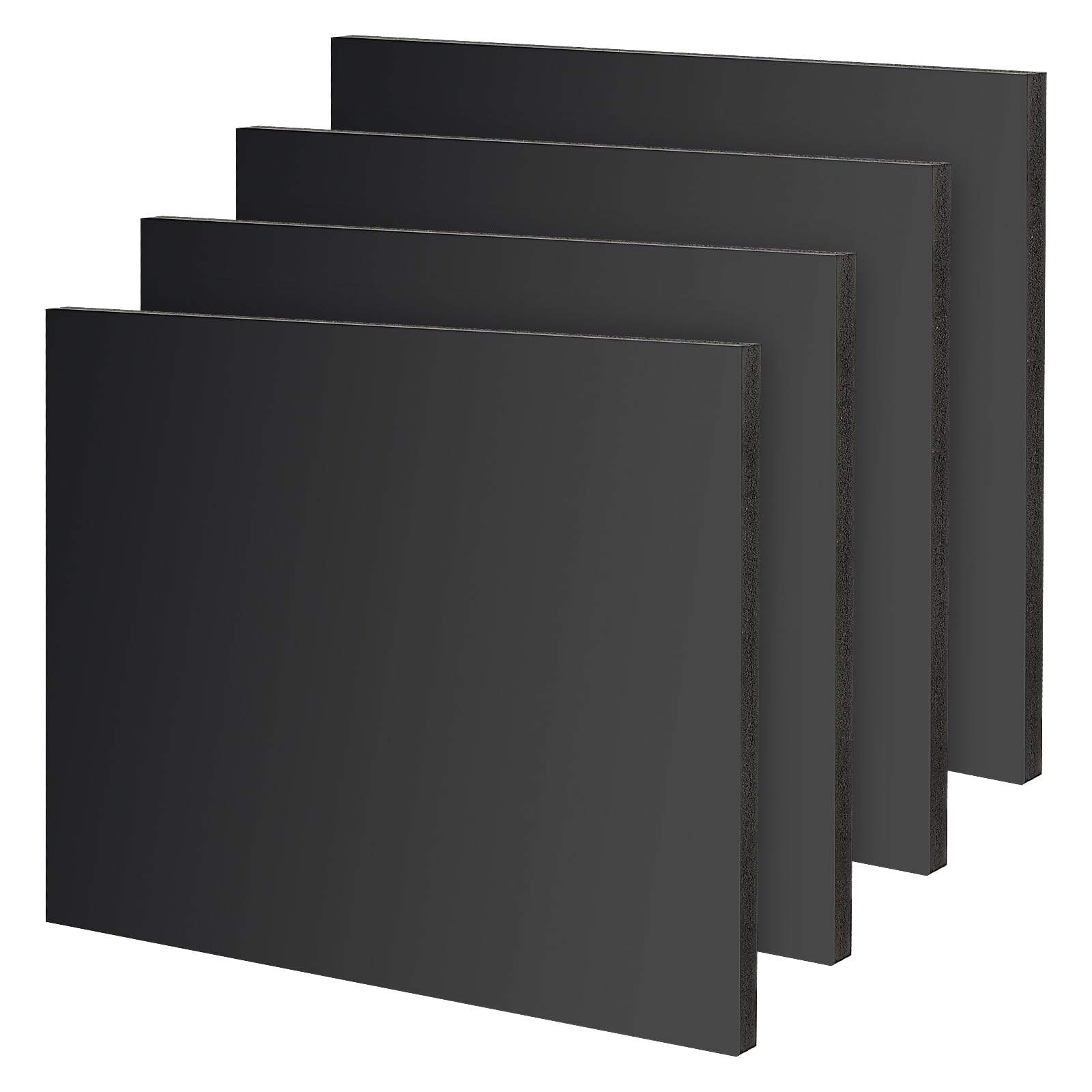 Buy SHEUTSAN 4PCS 10 x 8 Inch Expanded PVC Sheet, 1/2 Inch Thick Black ...