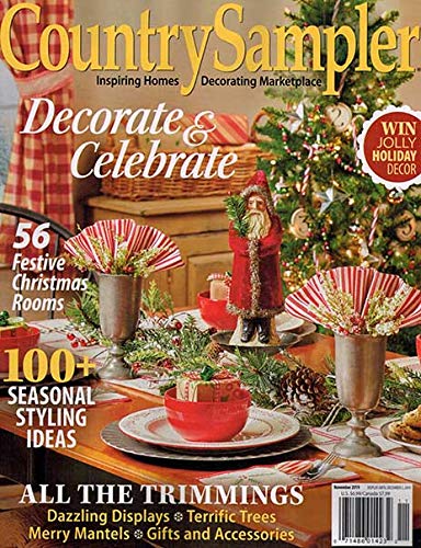 Country Sampler Magazine November 2019: Amazon.com: Books