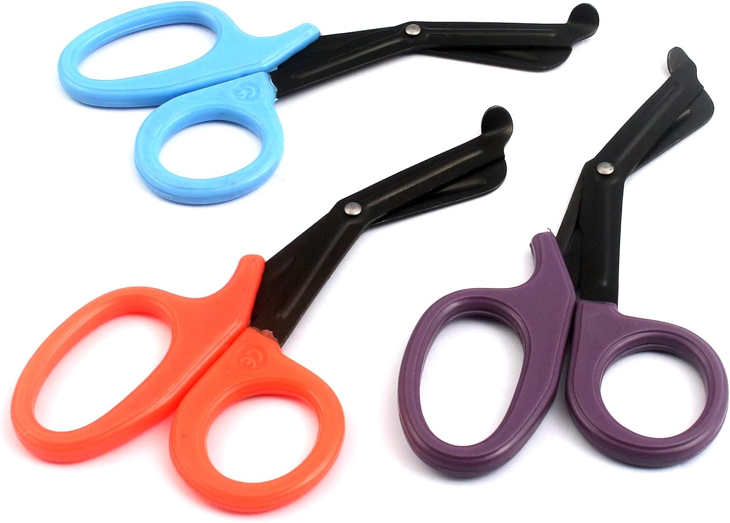 Amazon.com: G.S Pack of 3 PCS (Orange & Sky Blue & Purple) Paramedic ...