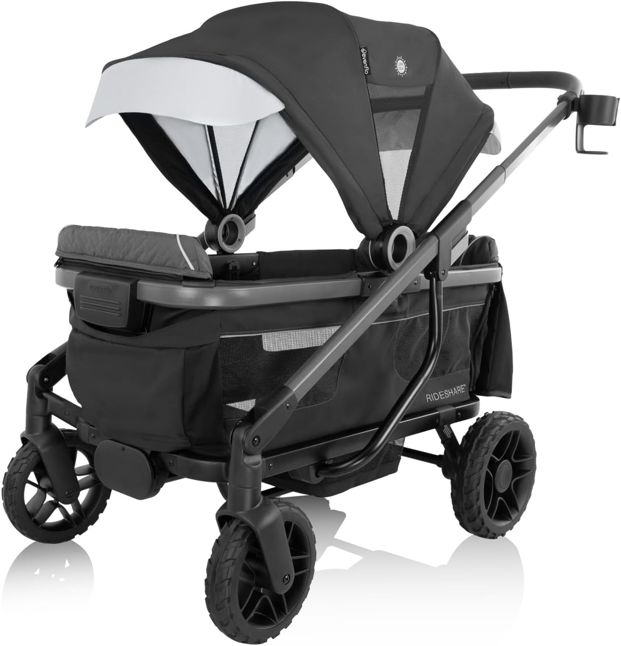 Amazon.com: Evenflo Shyft Rideshare All-Terrain Performance Stroller ...
