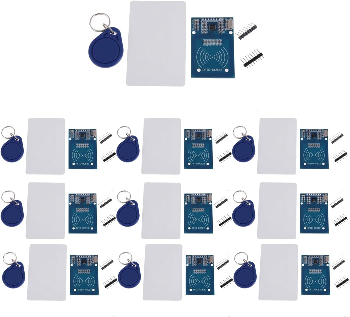 Acfthepiey MFRC522 RC-522 Modul + Karte 13,56 MHz RFID-IC-Karten-Set ...