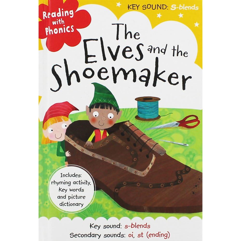 Buy READING WITH PHONICS: THE ELVES AND THE SHOEMAKER Book Online at ...