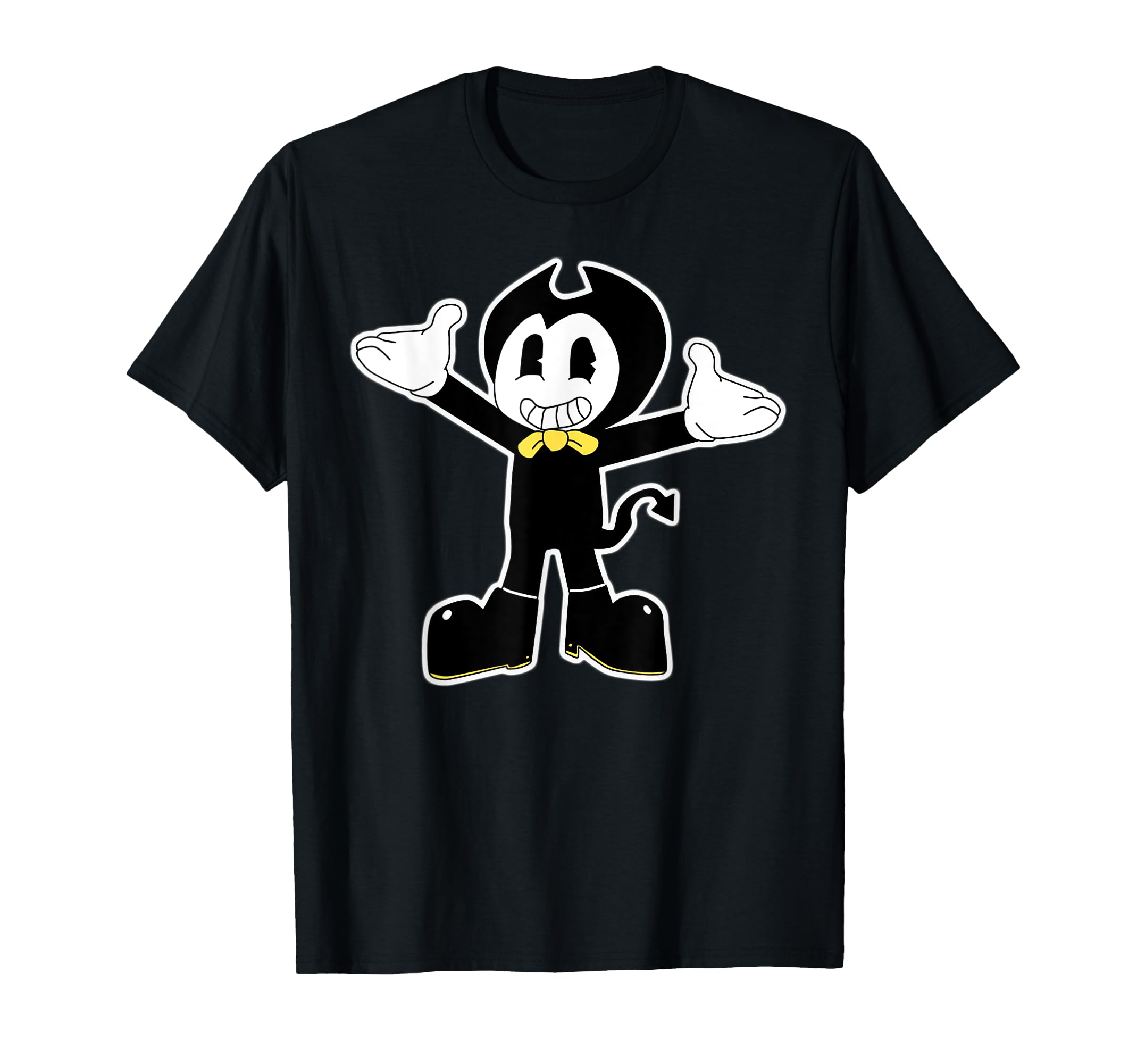 Amazon.com: Bendy Little Devil Darlin Vintage Cartoon T-Shirt ...