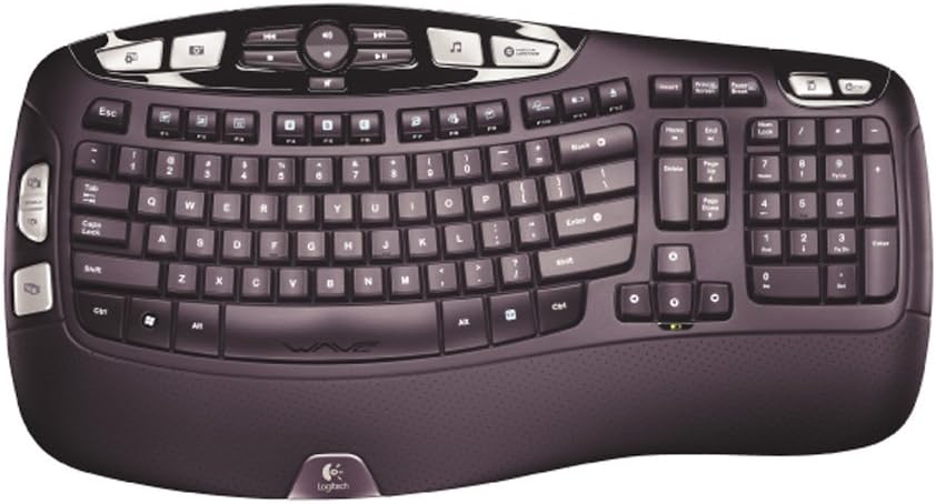 Logitech K350 Wireless Keyboard (UK Layout) : Amazon.co.uk: Computers ...