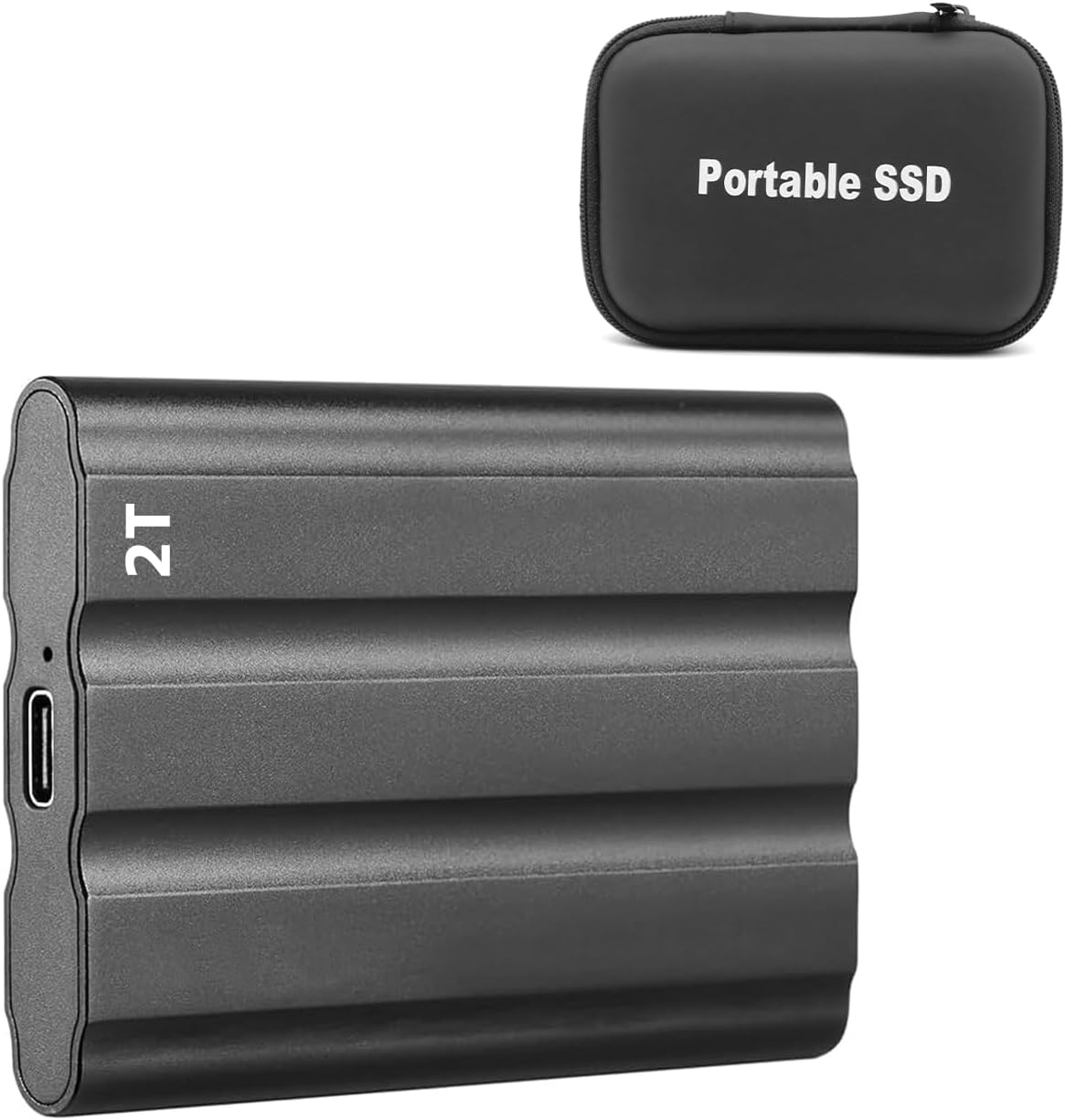 Amazon | 外付けSSD 2T PC/ビデオ録画 USB3.1 Gen1超高速 ポータブルssd 外付け 耐衝撃/高速転送 収納ケース付き-XB2T | Petsupro | 外付SSD 通販