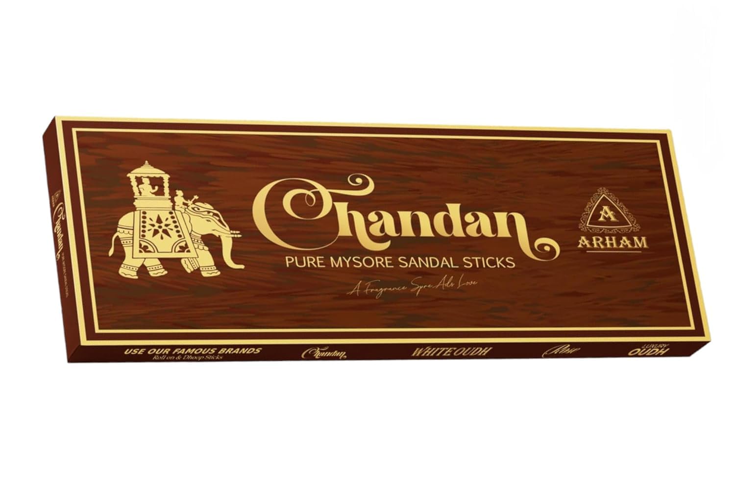 Arham Fragrance Chandan Pure Mysore Sandal 25 Sticks : Amazon.in: Home ...