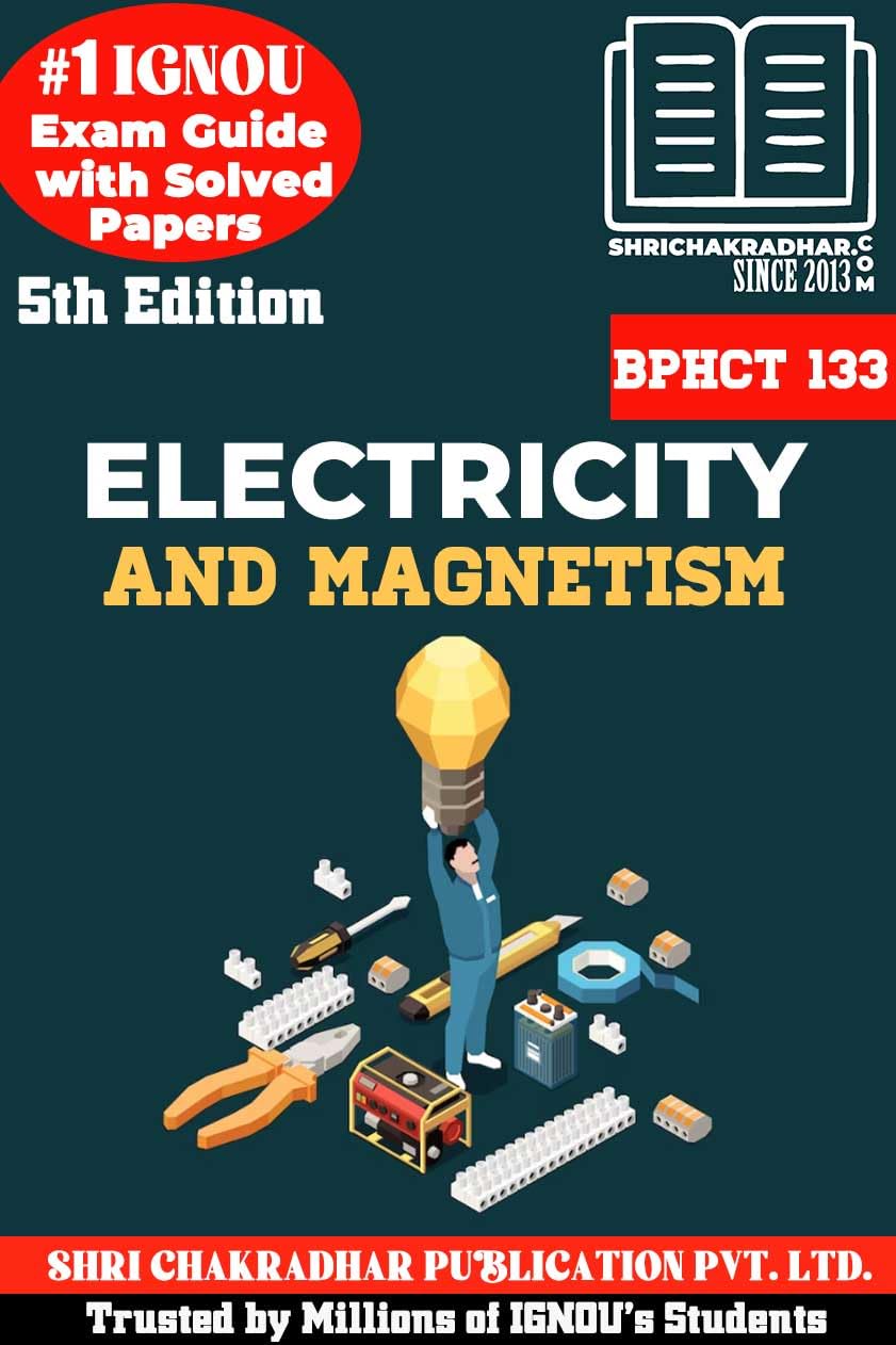 Buy IGNOU BPHCT 133 Help Book Electricity & Magnetism (IGNOU Study ...