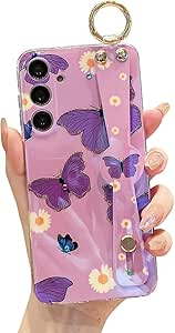 Amazon.com: Lastma Case for Samsung Galaxy A16 5G [Not 4G] with Stand Handle Wrist Strap ...