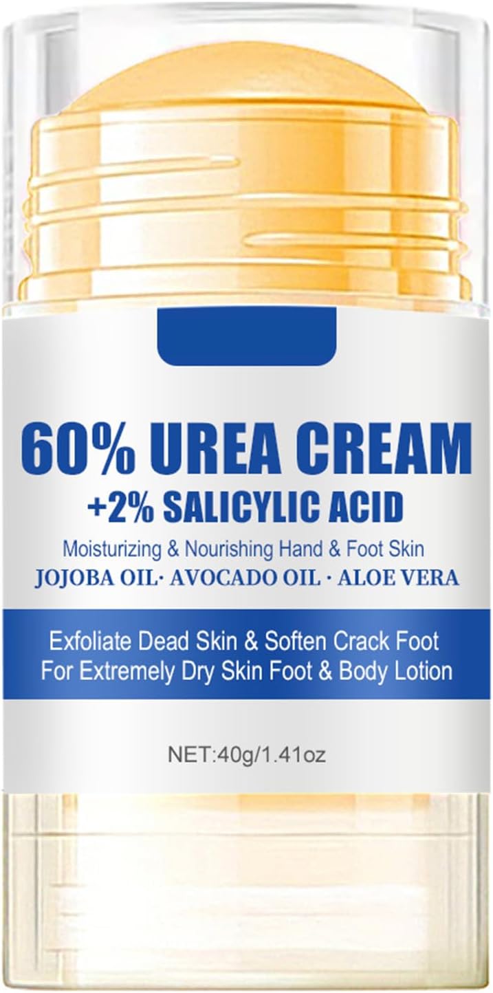Amazon.com : 60% Urea plus 2% Salicylic Acid Foot Cream Moisturizer for ...