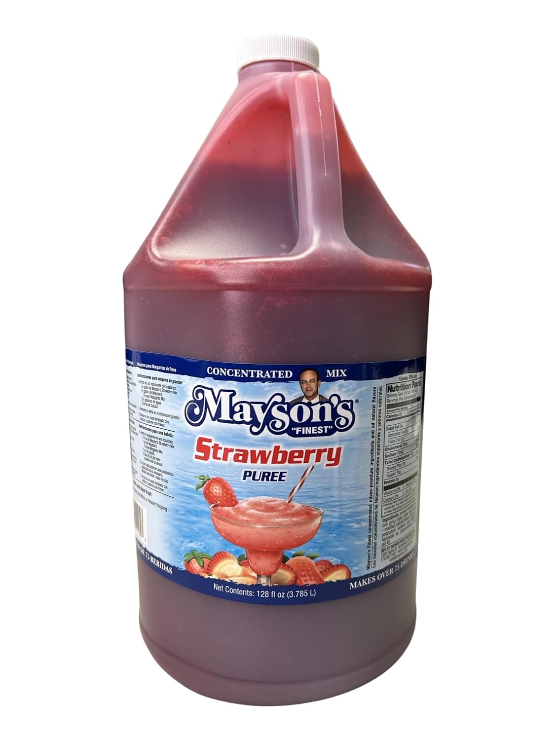 Amazon.com : Generic Mayson's - Margarita Strawberry Puree (Restaurant ...